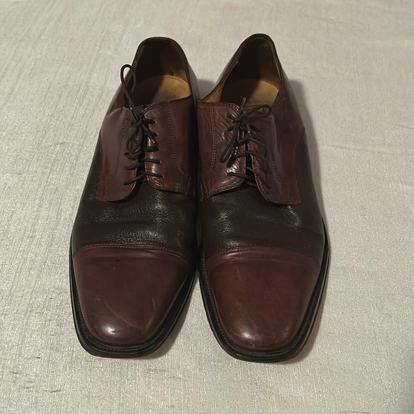 Johnson&Johnson | Shoes | Johnson Johnson Dual Toned Square Toed Dress ...